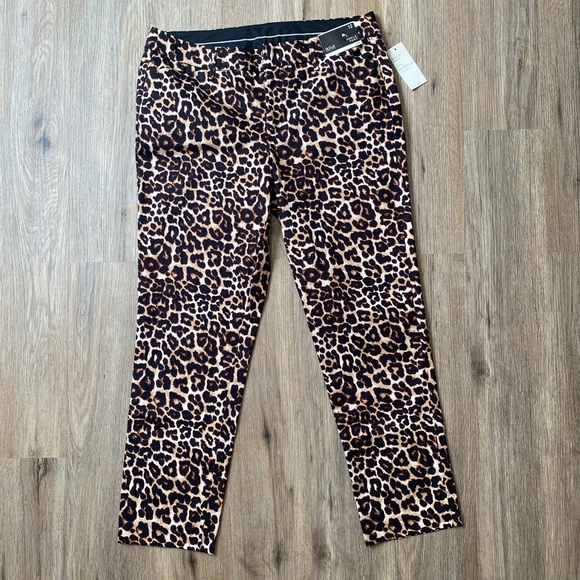 a.n.a | Pants & Jumpsuits | Ana Midrise Anklet Cheetah Pants | Poshmark